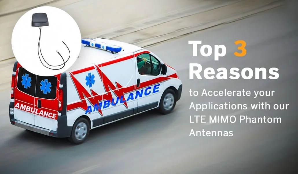 Laird Connectivity LTE MIMO Phantom Antennas - Q-Flex