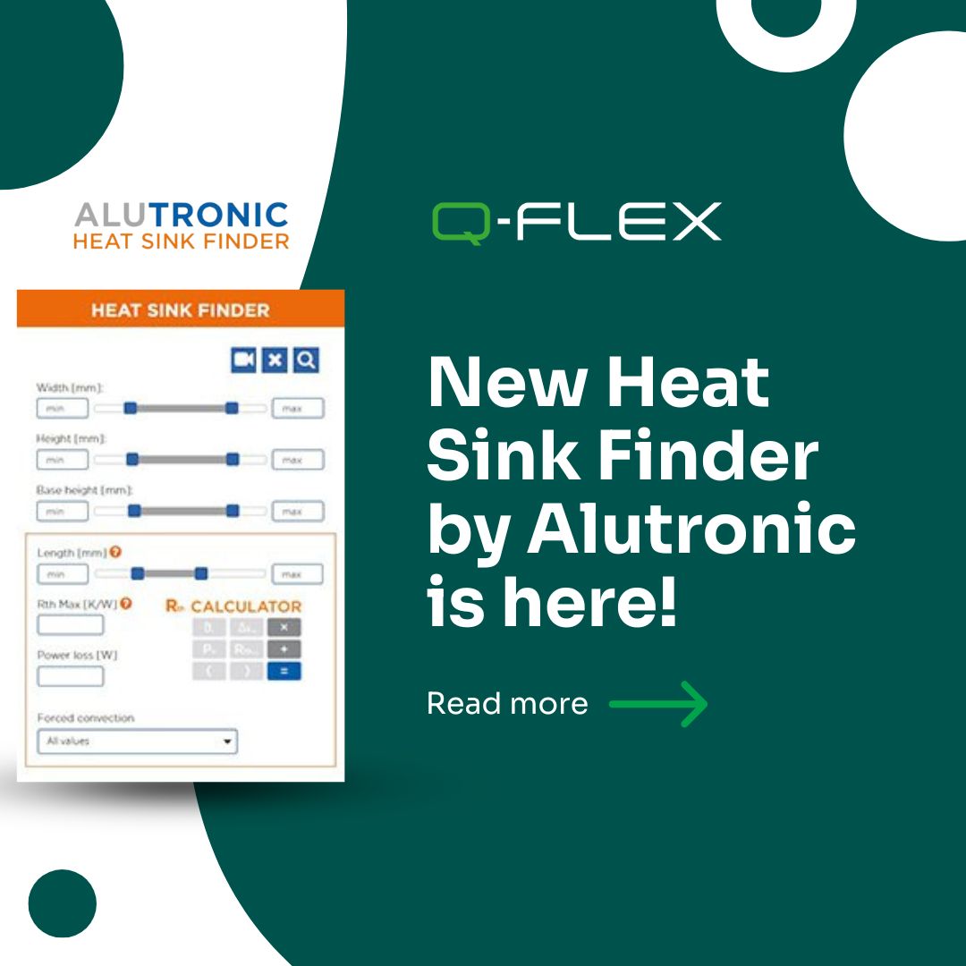 Say hello to efficiency - Alutronic's new Heat Sink Finder is here - Q-Flex
